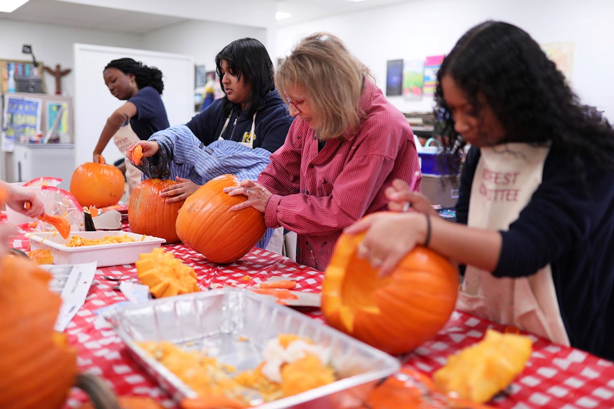 Pumpkin Carving with Mrs. Keese at WCS | The Buzz Magazines